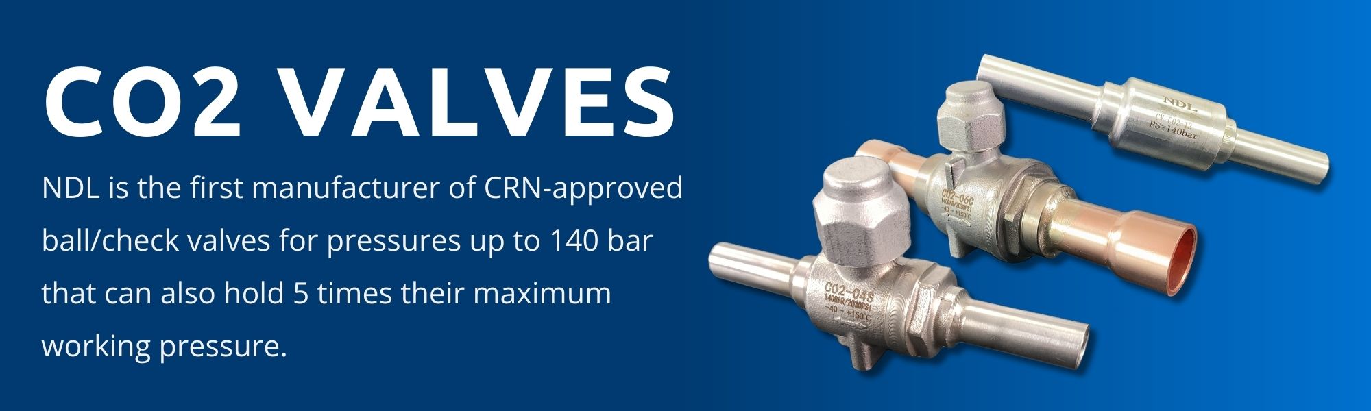 CO2 Valves | NDL Industries