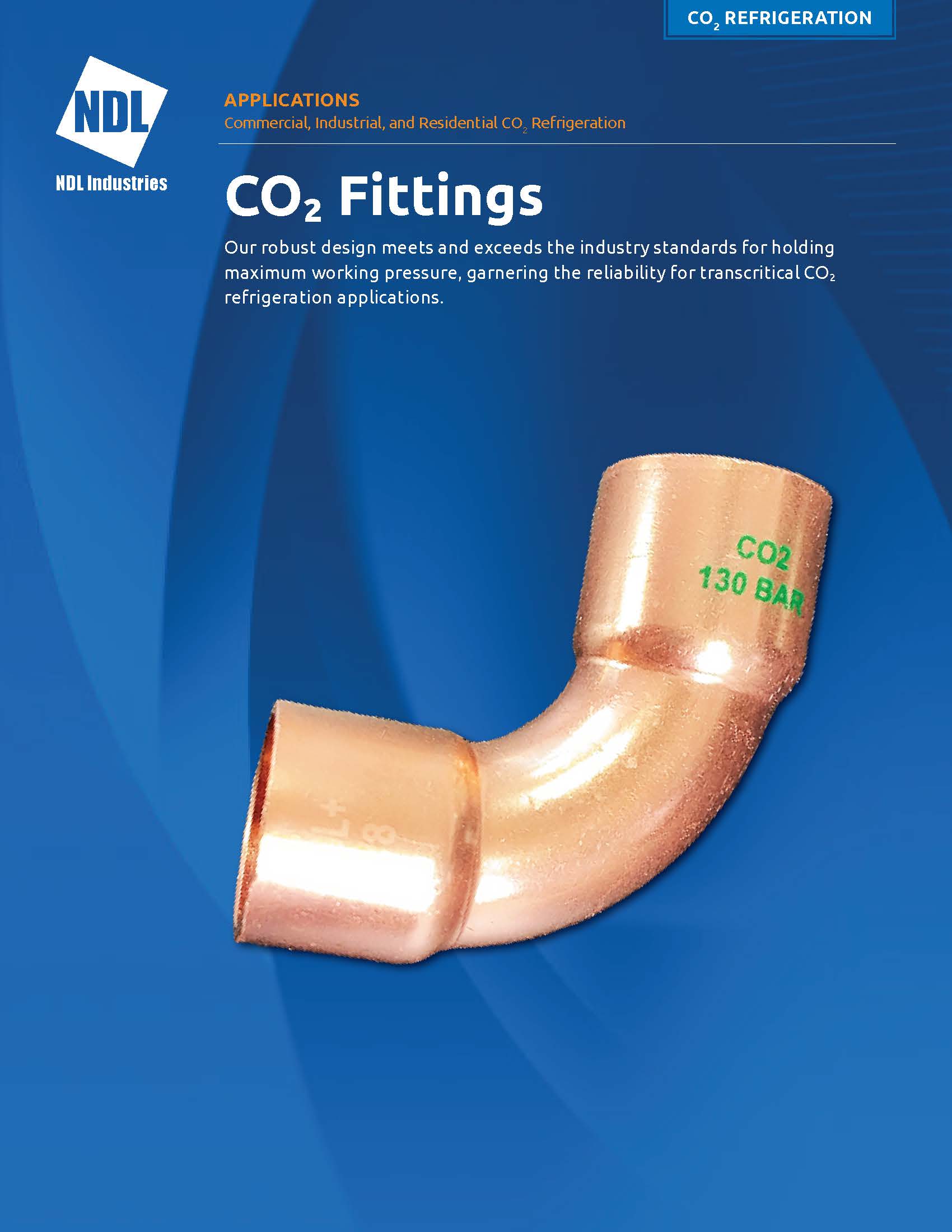 NDL Industries CO2 Fittings Product Brochure Cover | NDL Industries