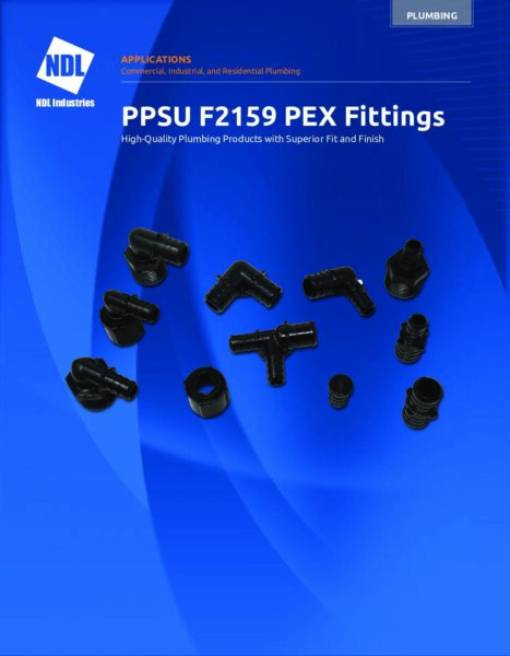 NDL Industries PPSU PEX Fittings Product Brochure | NDL Industries