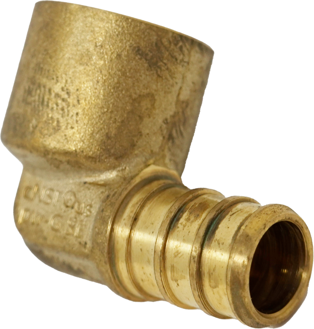 Brass 90 Degree Elbow (PEX x Female Sweat) | NDL Industries