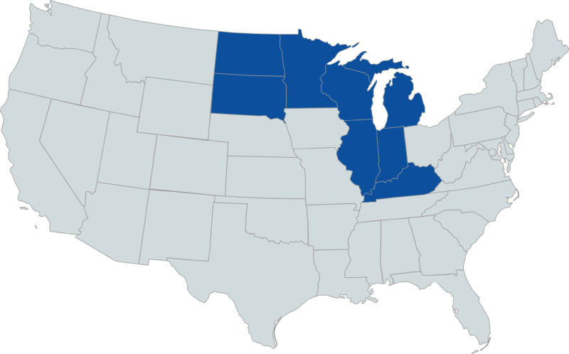 Rep Map | NDL Industries