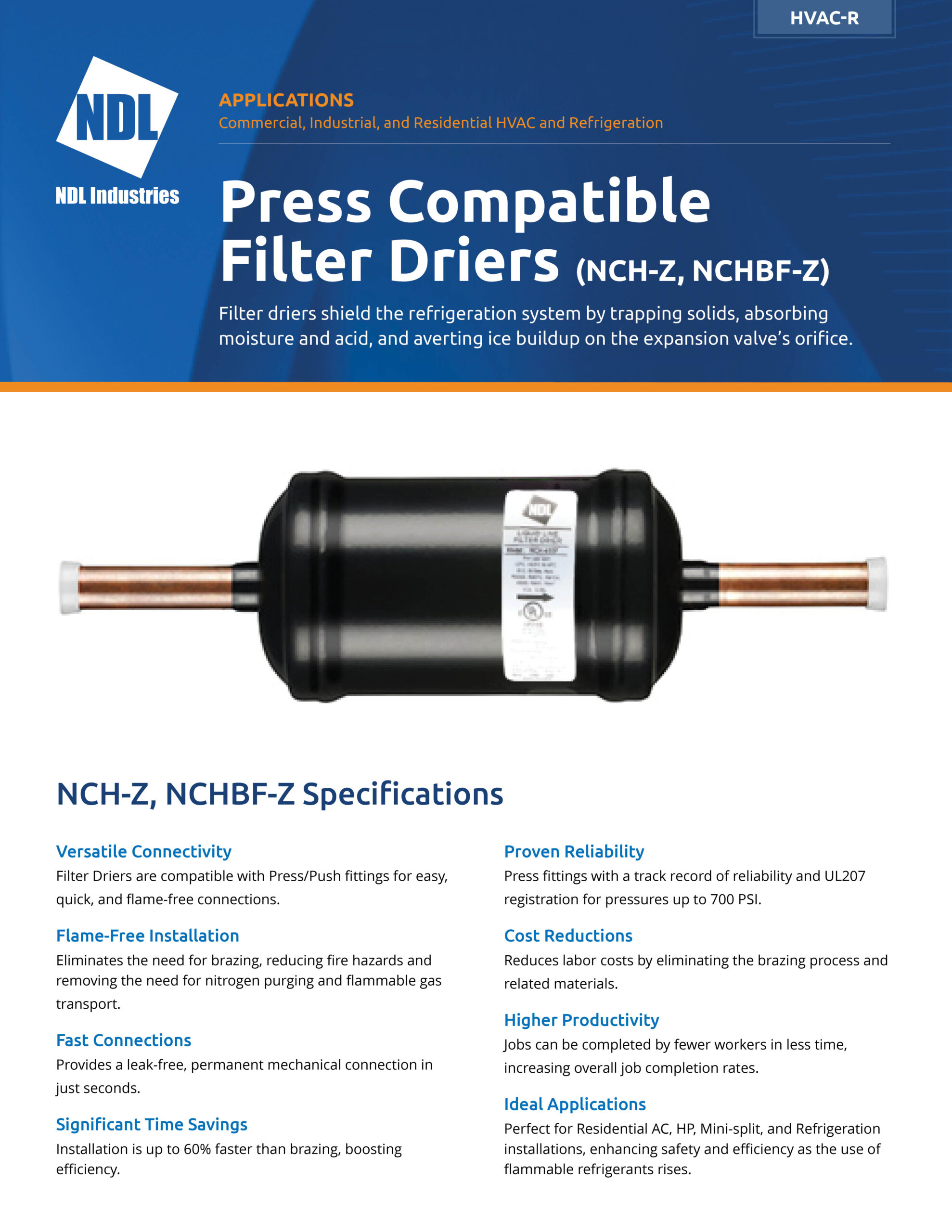 Press Compatible Information Sheet | NDL Industries