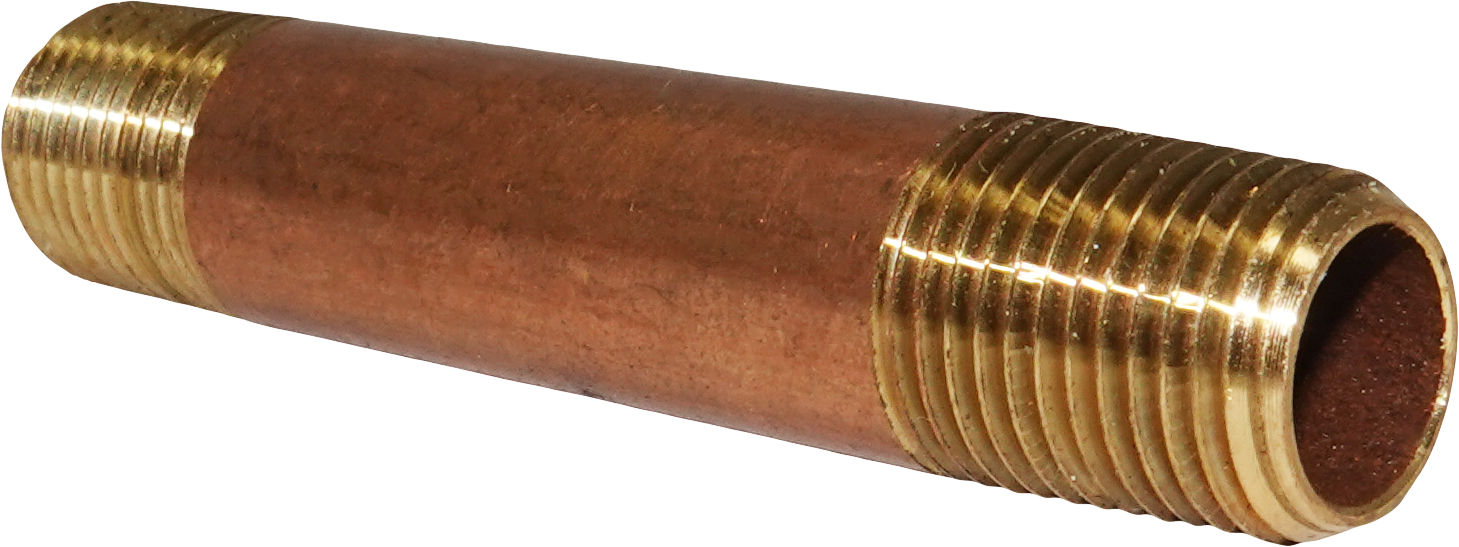 2 x 3-1 2 Brass Threaded Nipple – Revised | NDL Industries