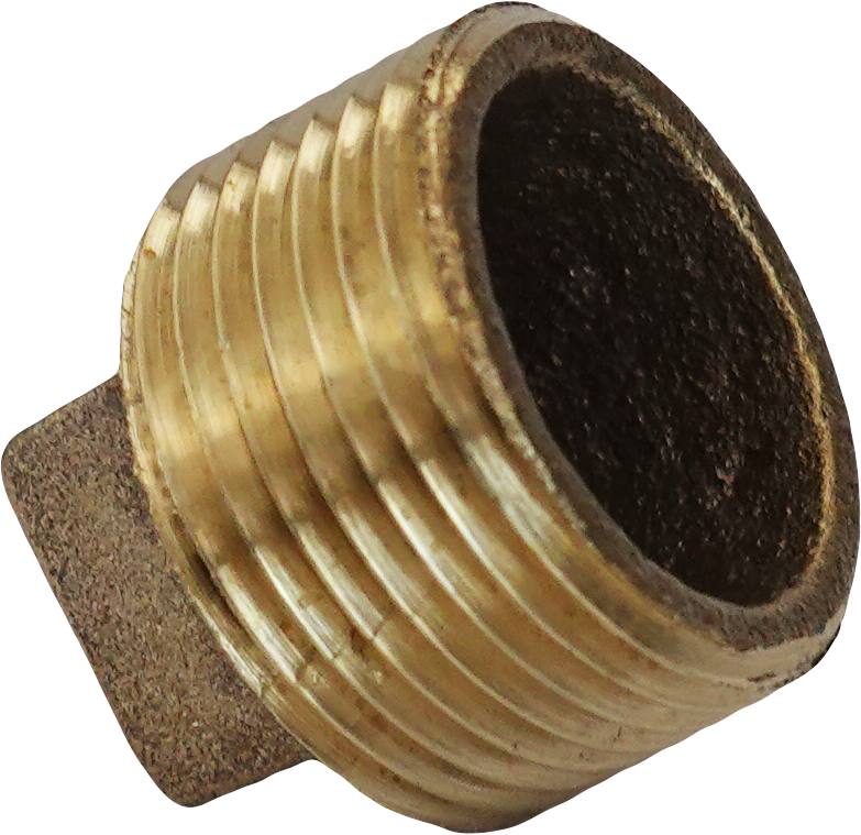 Brass Square Head Cored Plug | NDL Industries