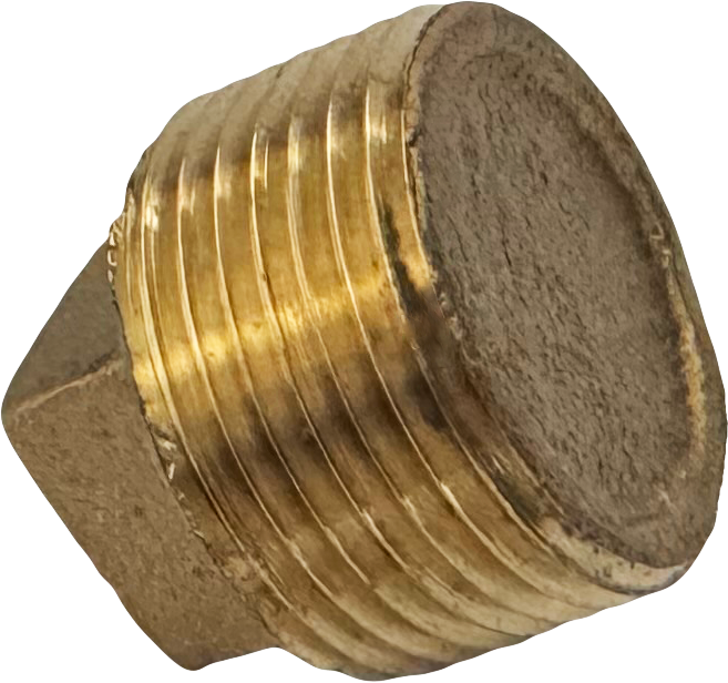 Brass Square Head Solid Plug | NDL Industries