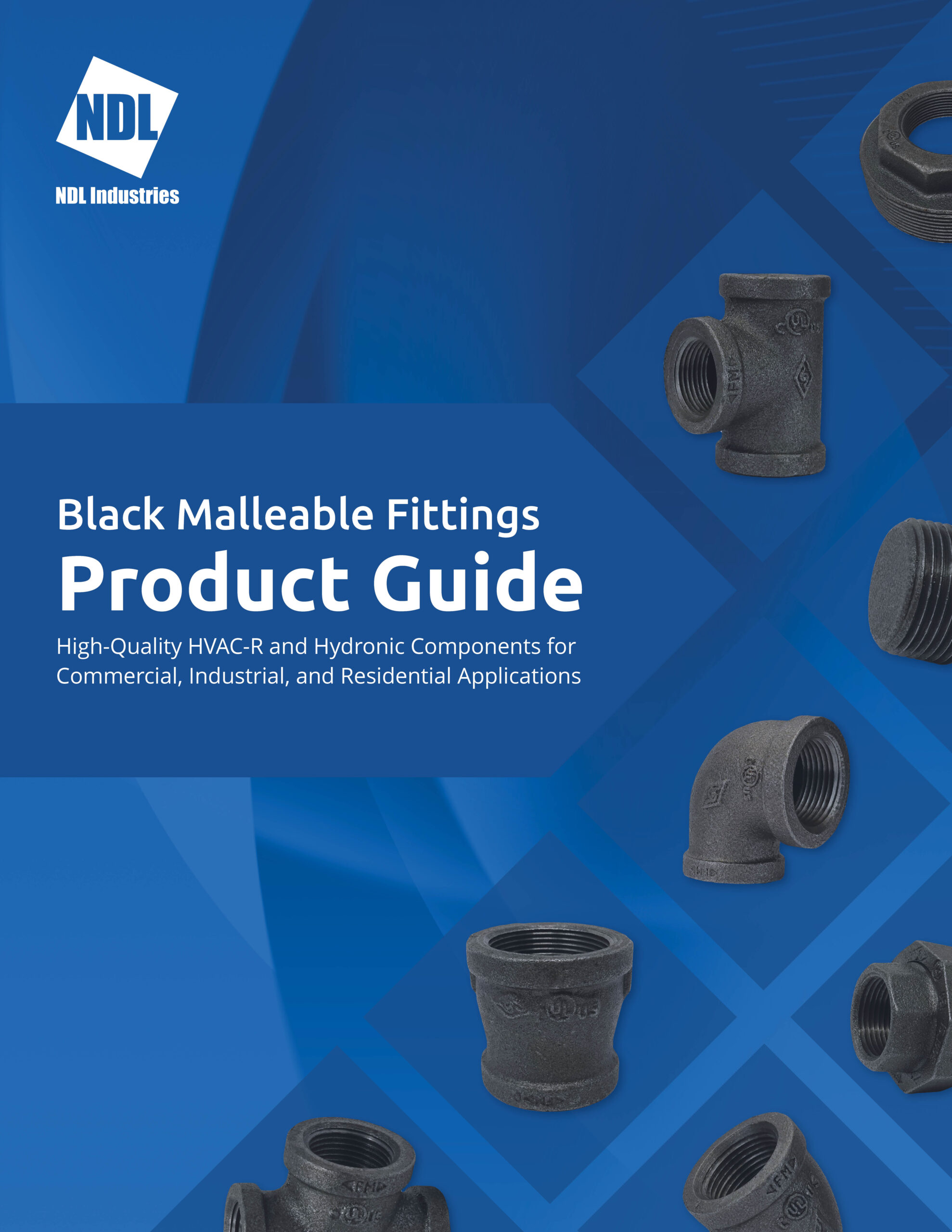Black Malleable Fittings Product Guide Cover | NDL Industries