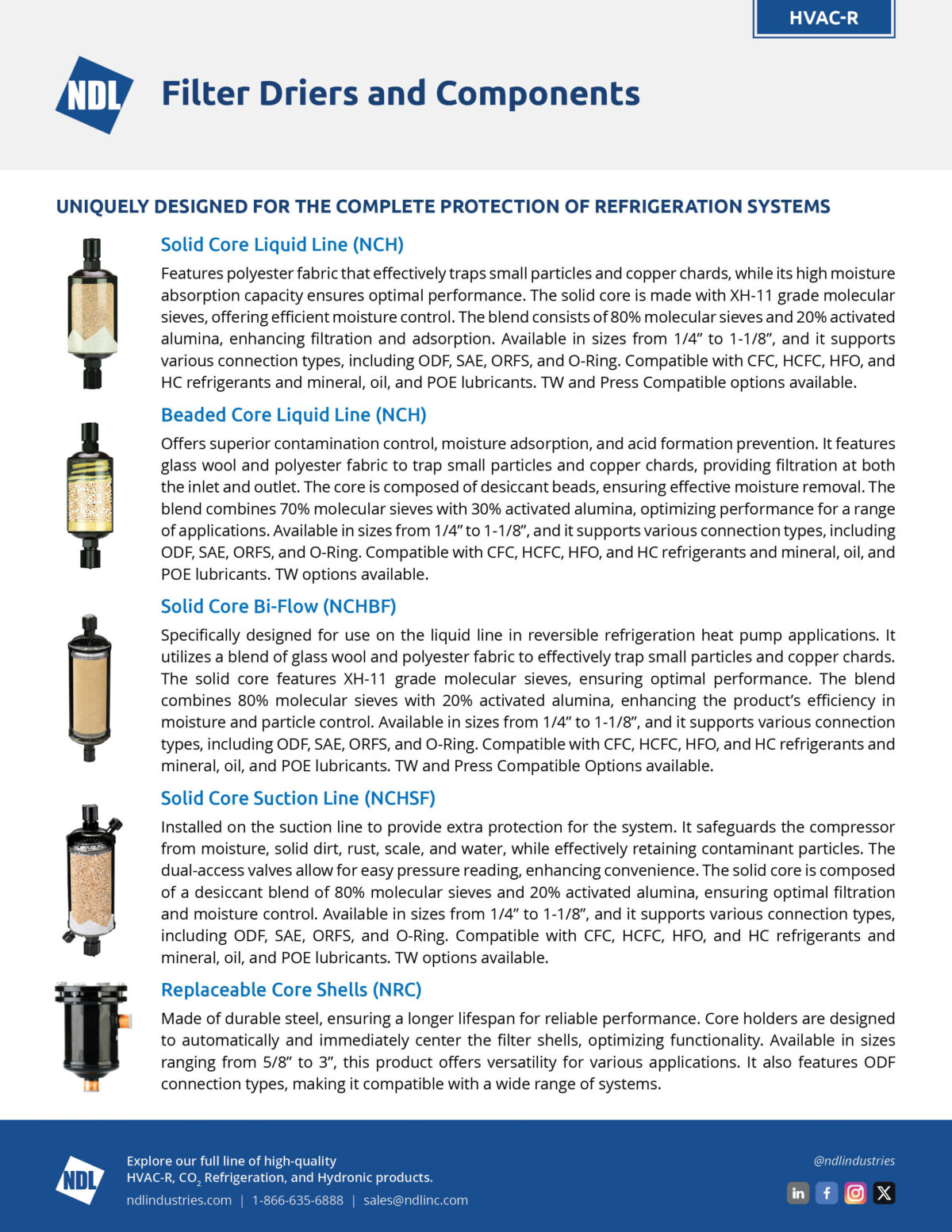 Filter Drier One Pager Update | NDL Industries