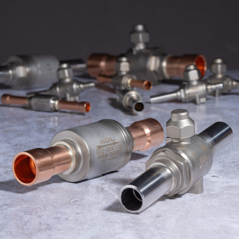 CO2 Ball Valves | Stainless Steel and C194 Copper Ends