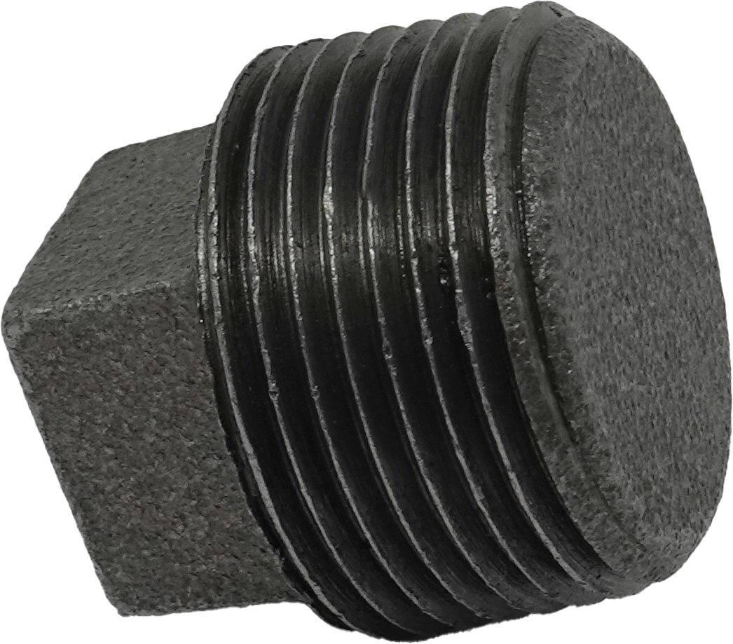 Black Square Head Solid Plugs | NDL Industries