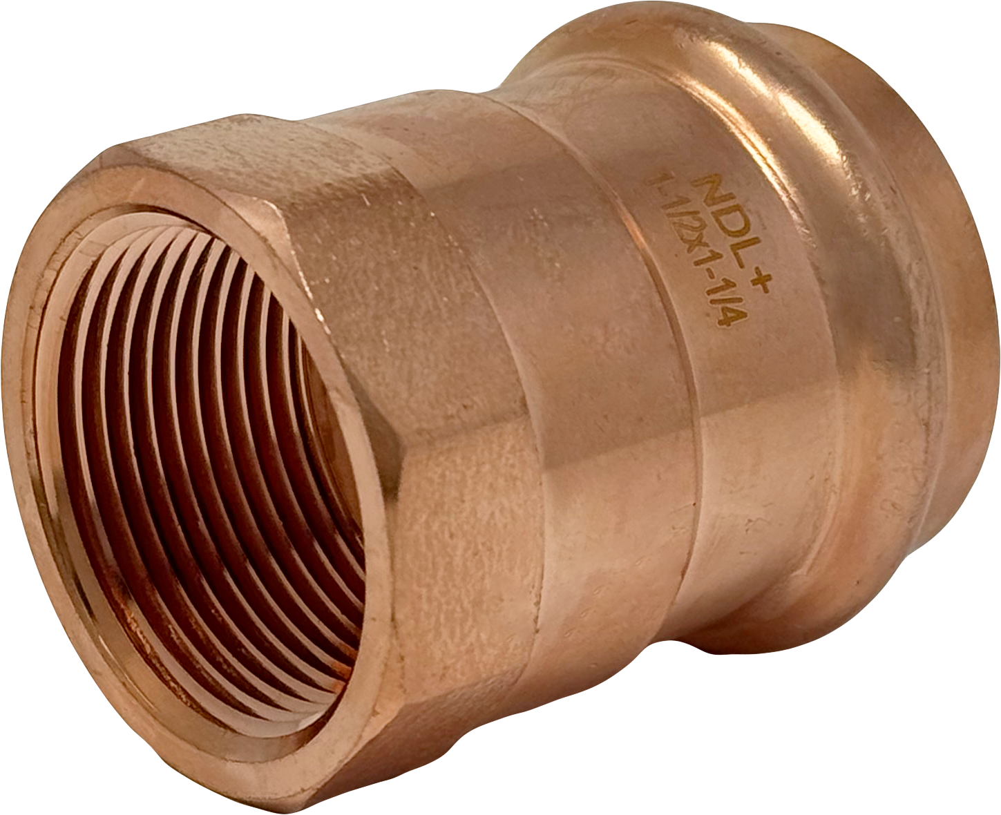 Copper Press Female Adapter (CP3-24-20) | NDL Industries